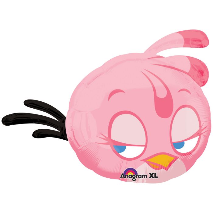 27" Angry Birds Pink Bird | Katy's Kards, LLC