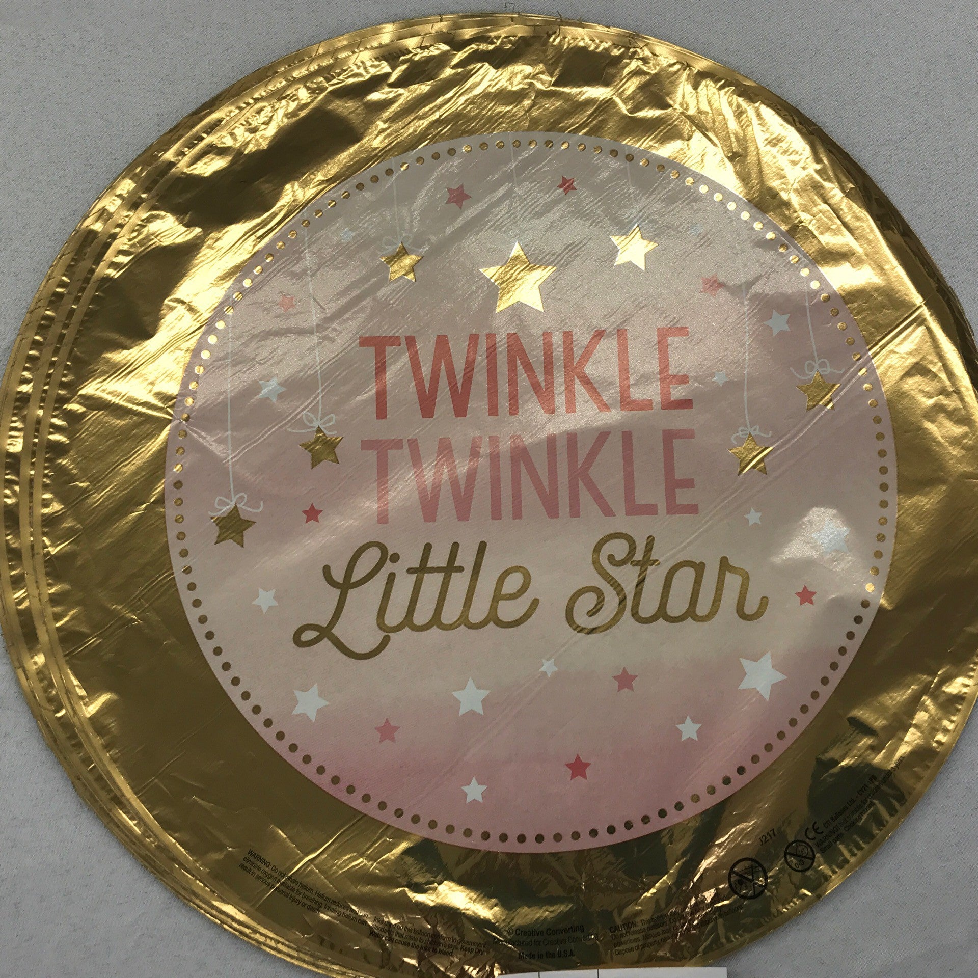 345 Baby Girl Mylar | Katy's Kards, LLC